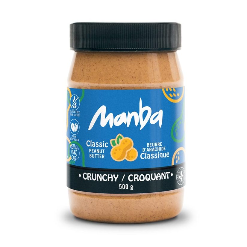 MANBA Classic Crunchy Peanut Butter – Messara Foods